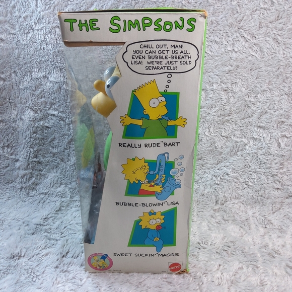 Mattel | Other | Vintage The Simpsons 99s Really Rude Bart 9203 From ...